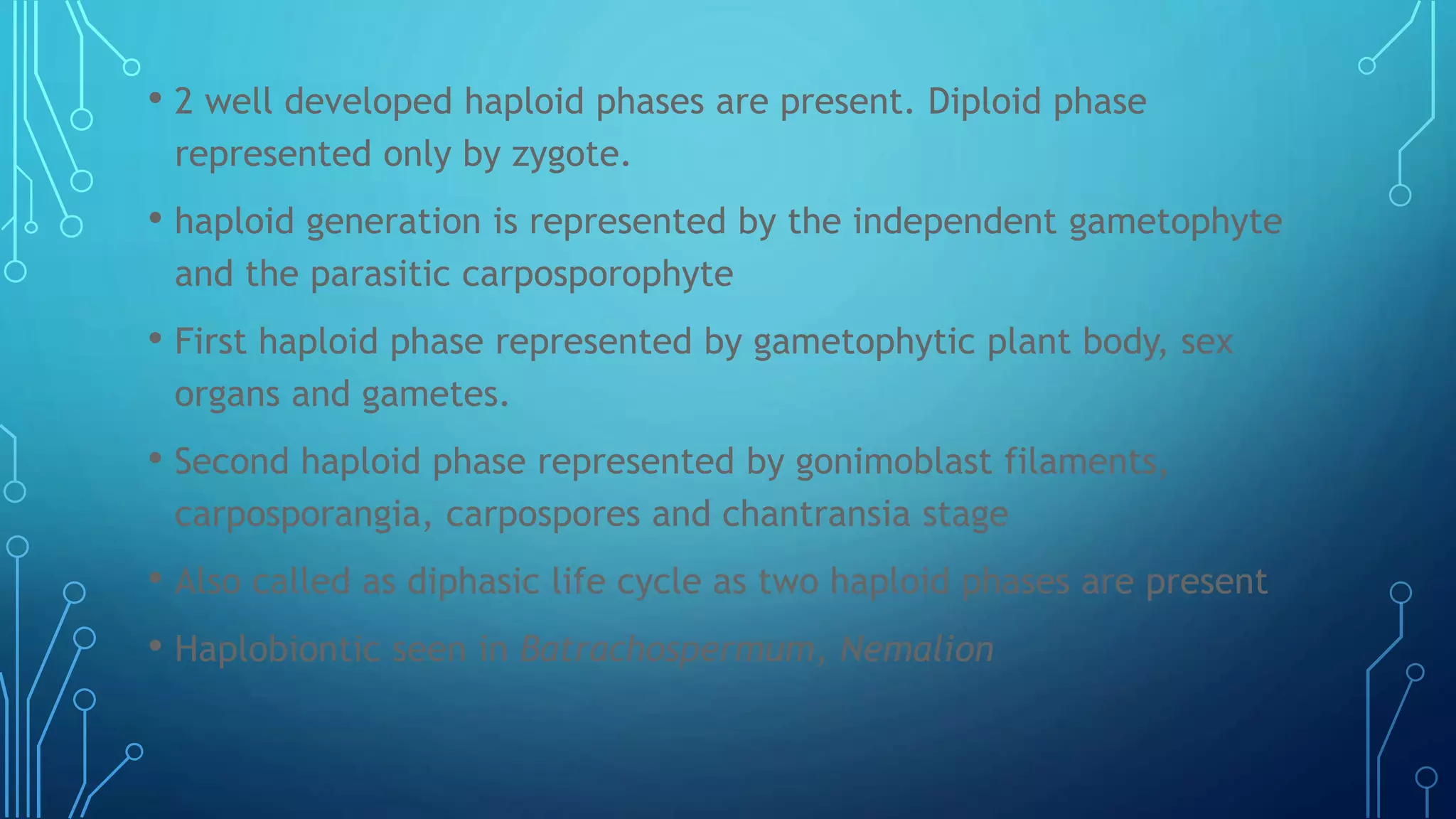 five types of life cycle in algae | PPTX