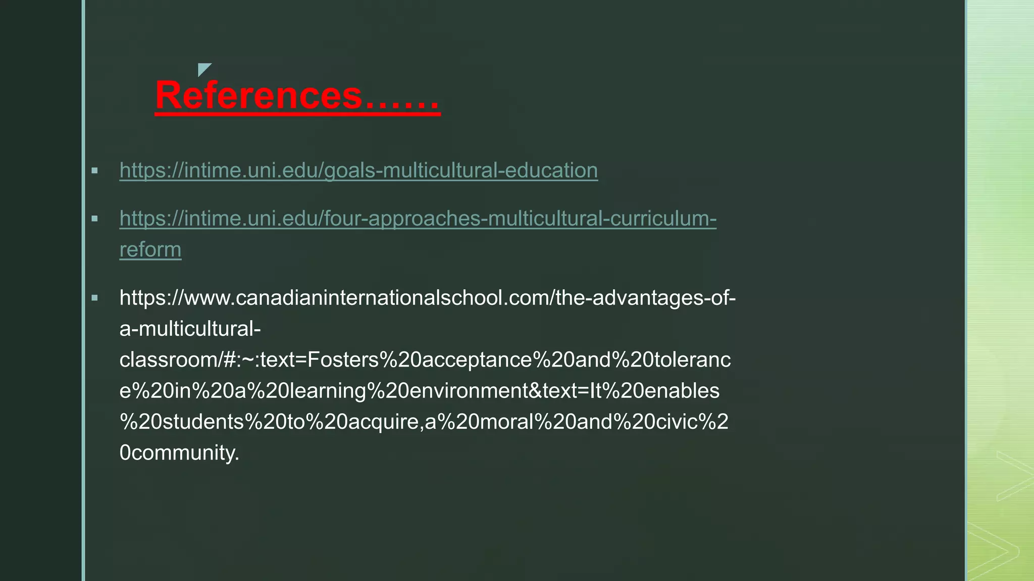 Presentation: Multicultural Education | PPTX