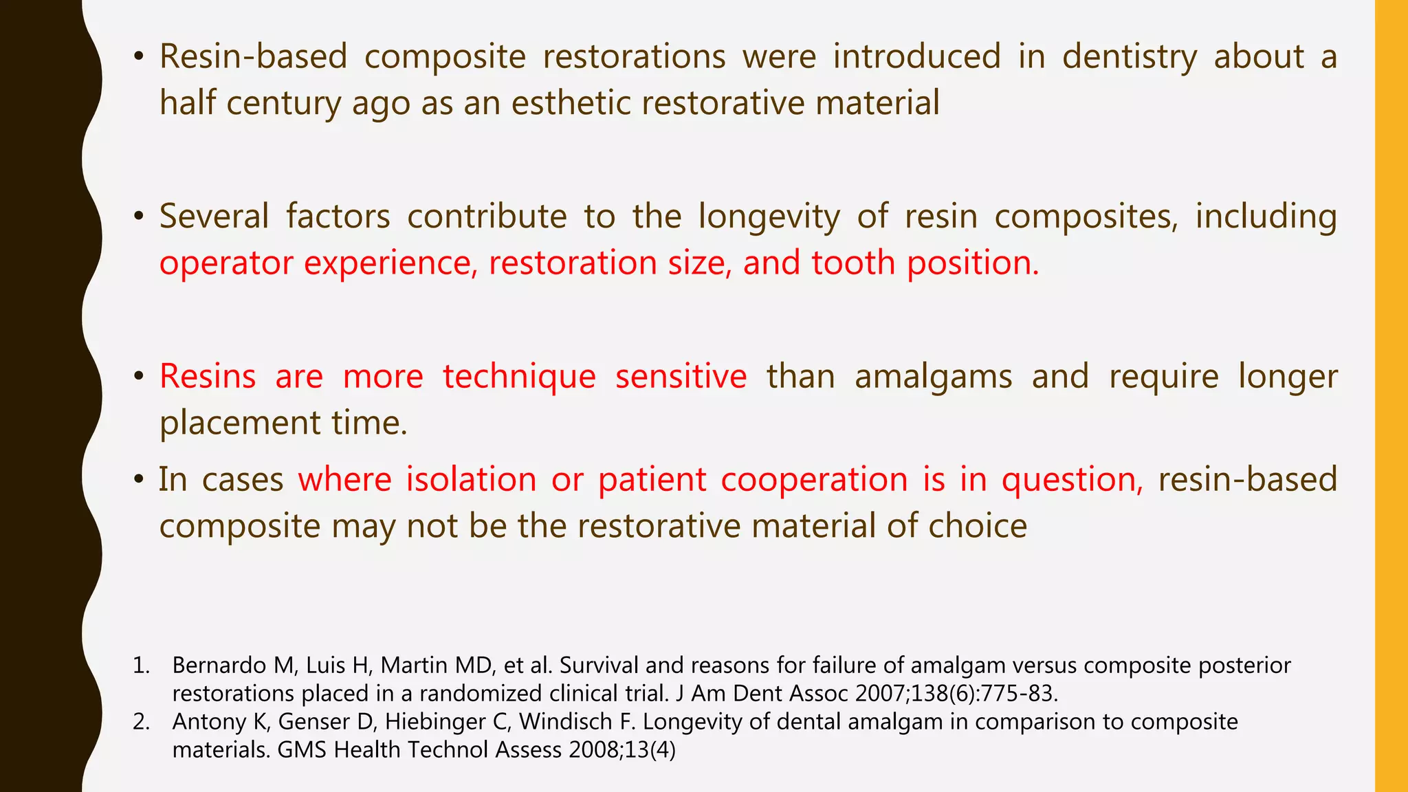 AAPD guidelines for restorative dentistry | PPTX