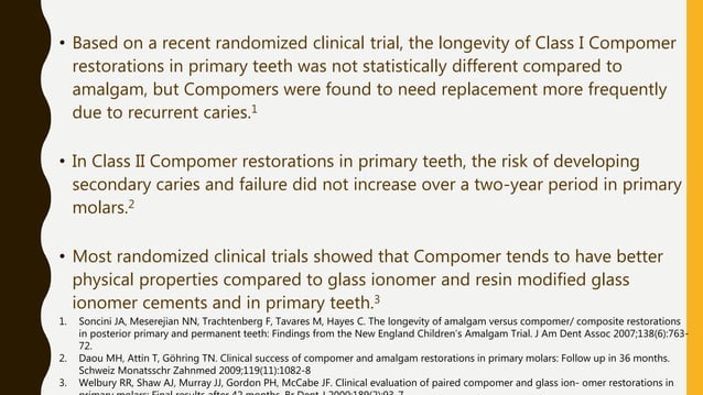 AAPD guidelines for restorative dentistry | PPTX | Dental Health ...