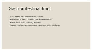 Embryo and Fetal Growth | PPTX