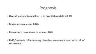 Spontenous Coronary Artery dissection (SCAD) | PPT