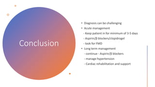 Spontenous Coronary Artery dissection (SCAD) | PPT