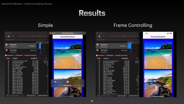 Memory friendly UIScrollView | PPT