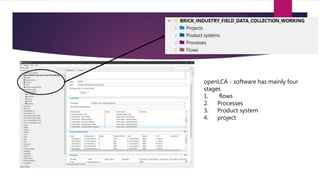 ABOUT OpenLCA (overview) | PPTX