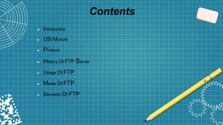 File Transfer Protocol (FTP) | PPT