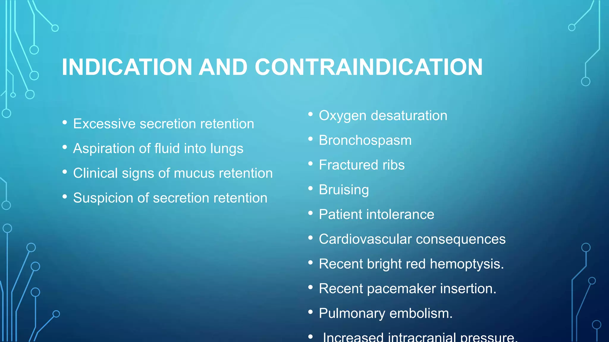 CHEST PHYSIOTHERAPY TECHNIQUES | PPTX