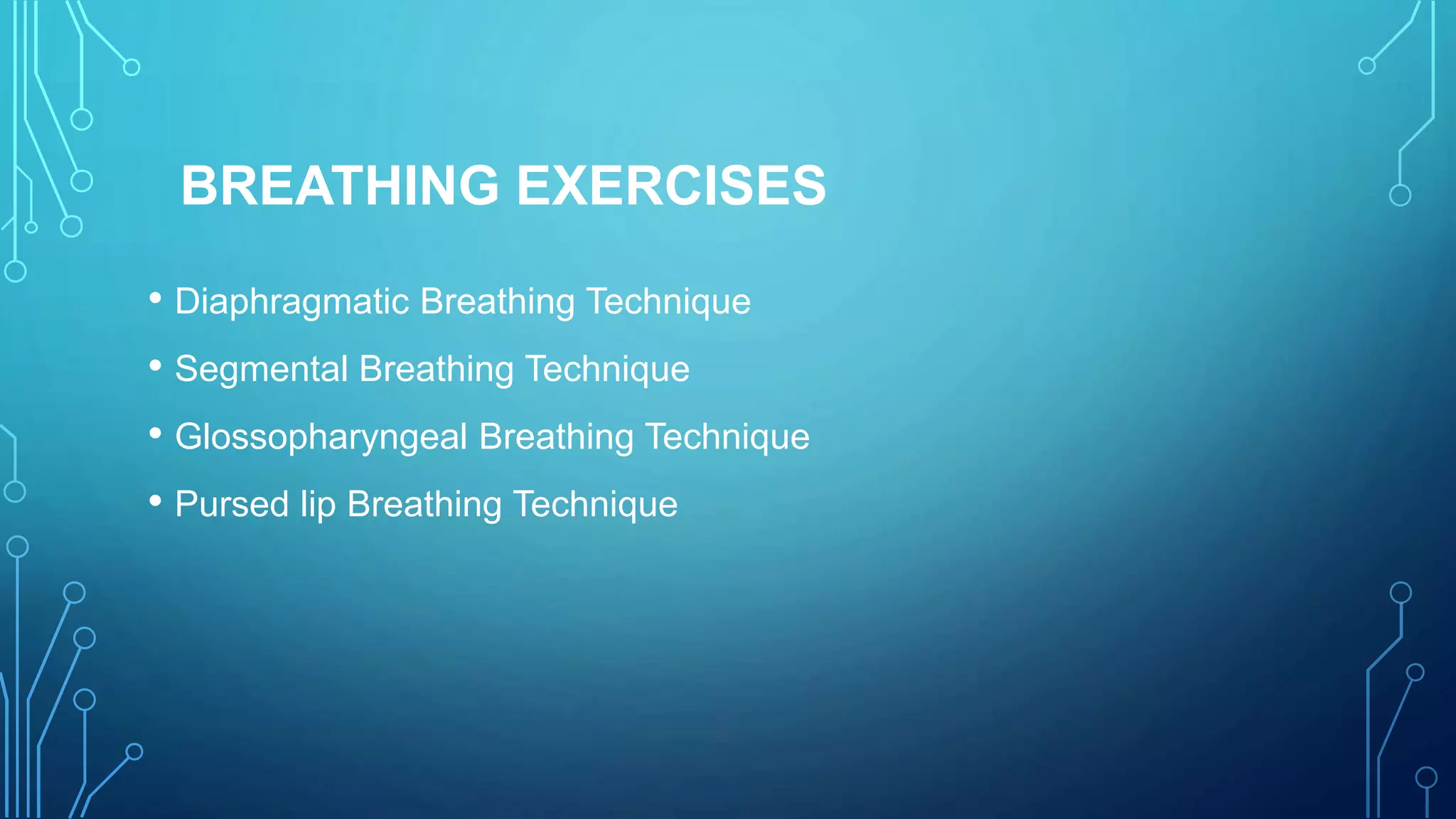 CHEST PHYSIOTHERAPY TECHNIQUES | PPTX