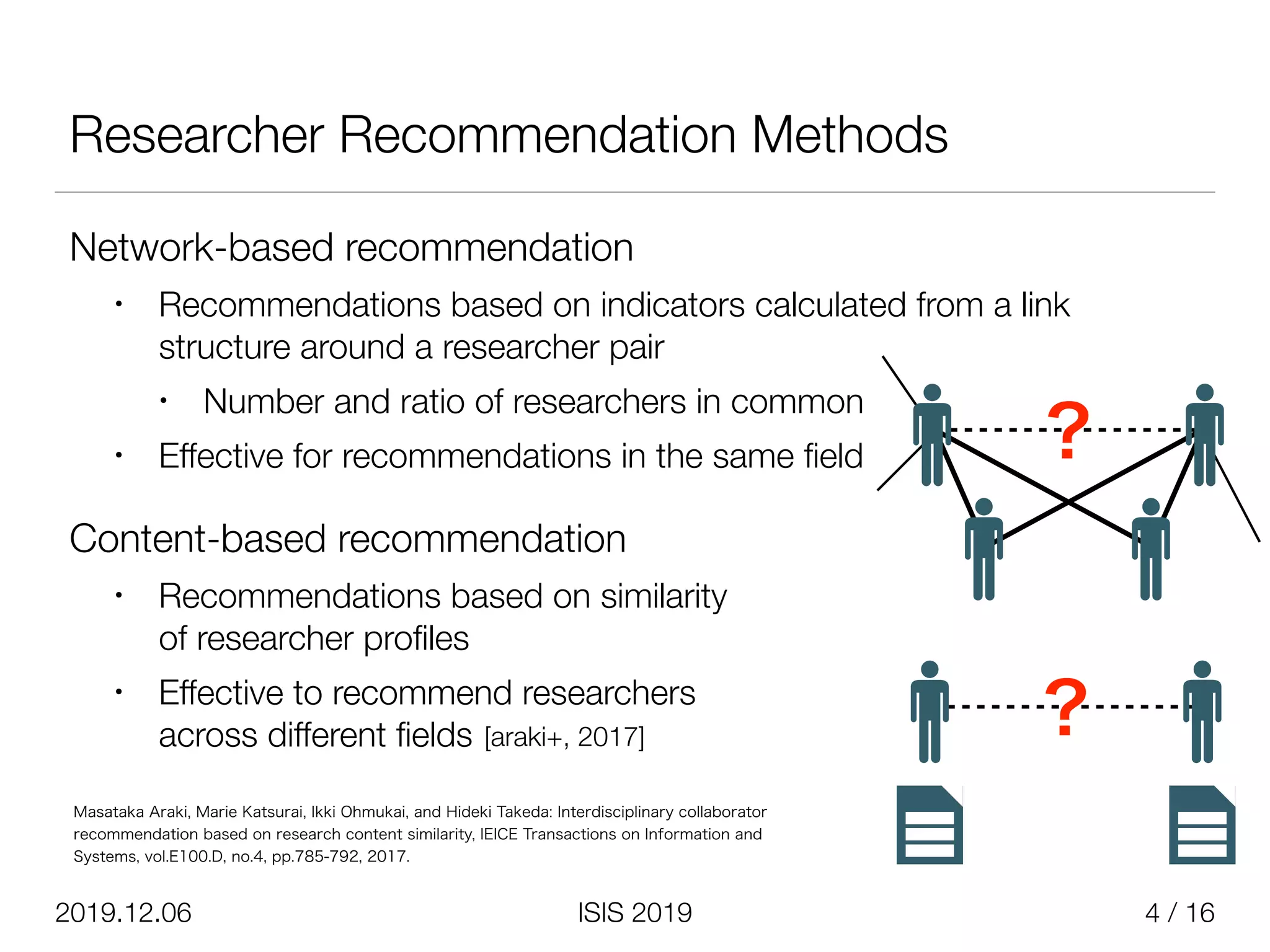 Development of a Collaborator Recommender System Based on Directed ...