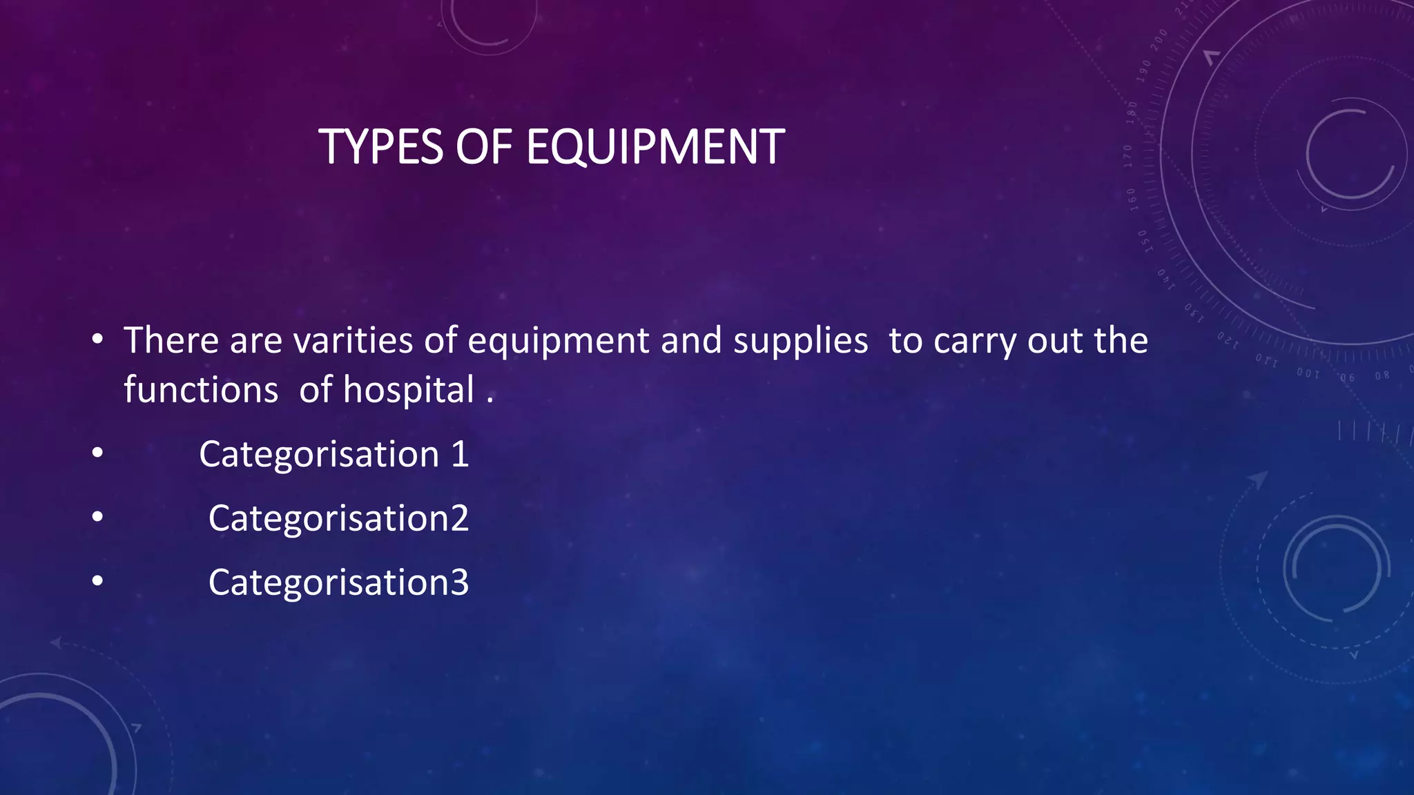 Maintaining supplies and equipment's in Wards | PPTX