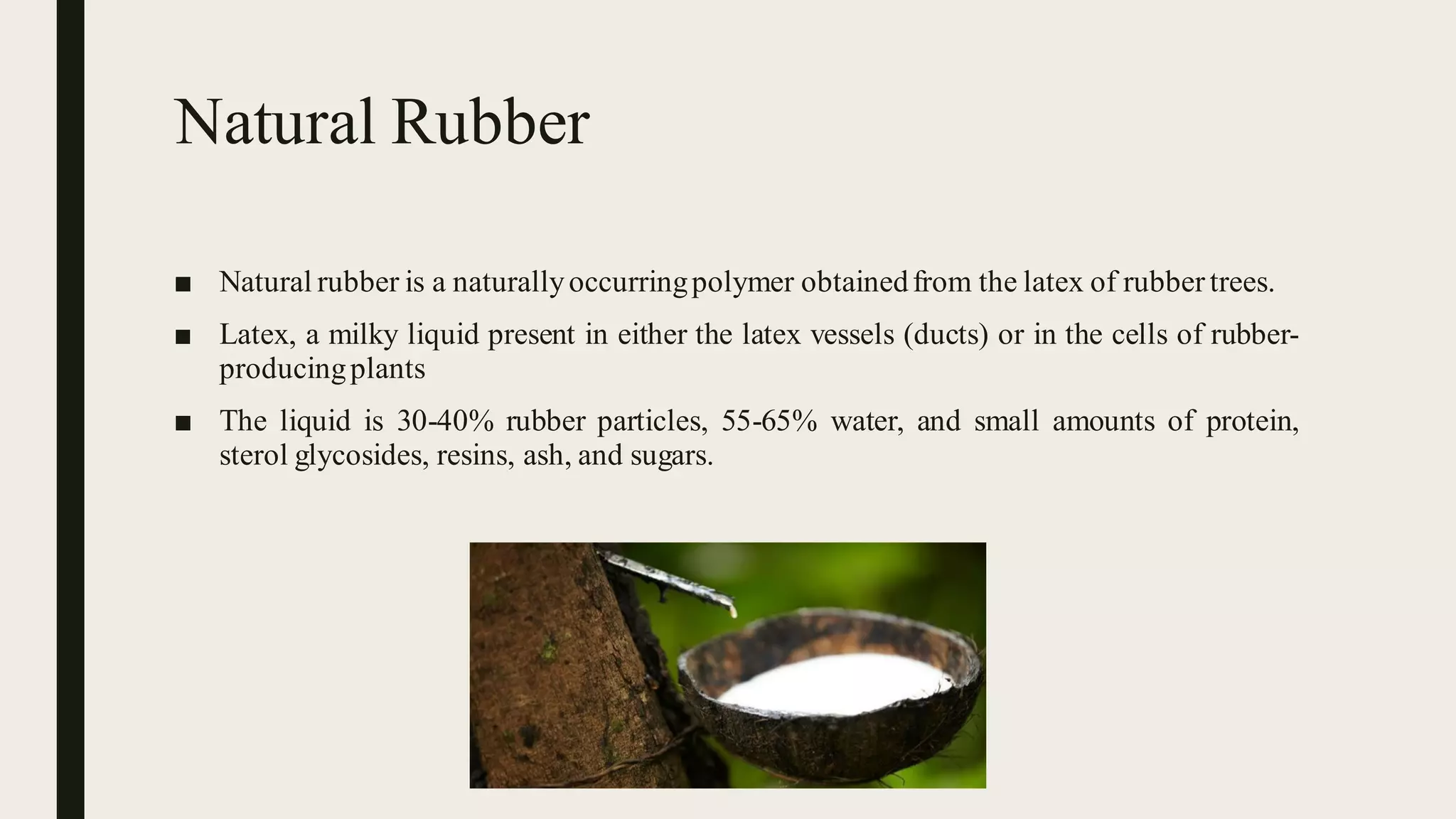 Natural and synthetic rubber | PDF