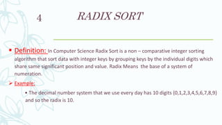 Radix Sort | PPT