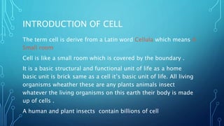 #Cell-Unit Of Life | PPTX