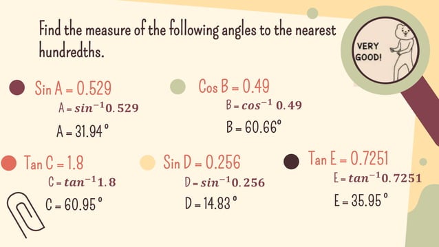 Word Problems Involving Right Triangles | PPTX