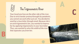 Word Problems Involving Right Triangles | PPTX