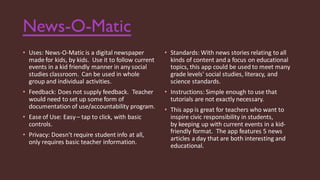Educational Apps for 5th Grade Teachers | PPT