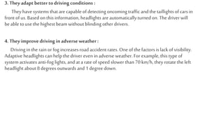 ADAPTIVE LIGHTING SYSTEM | PPTX