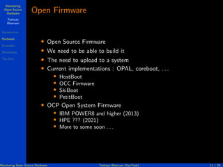 OSMC 2021 | Monitoring Open Source Hardware | PDF