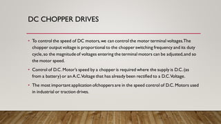 DC drives | PDF