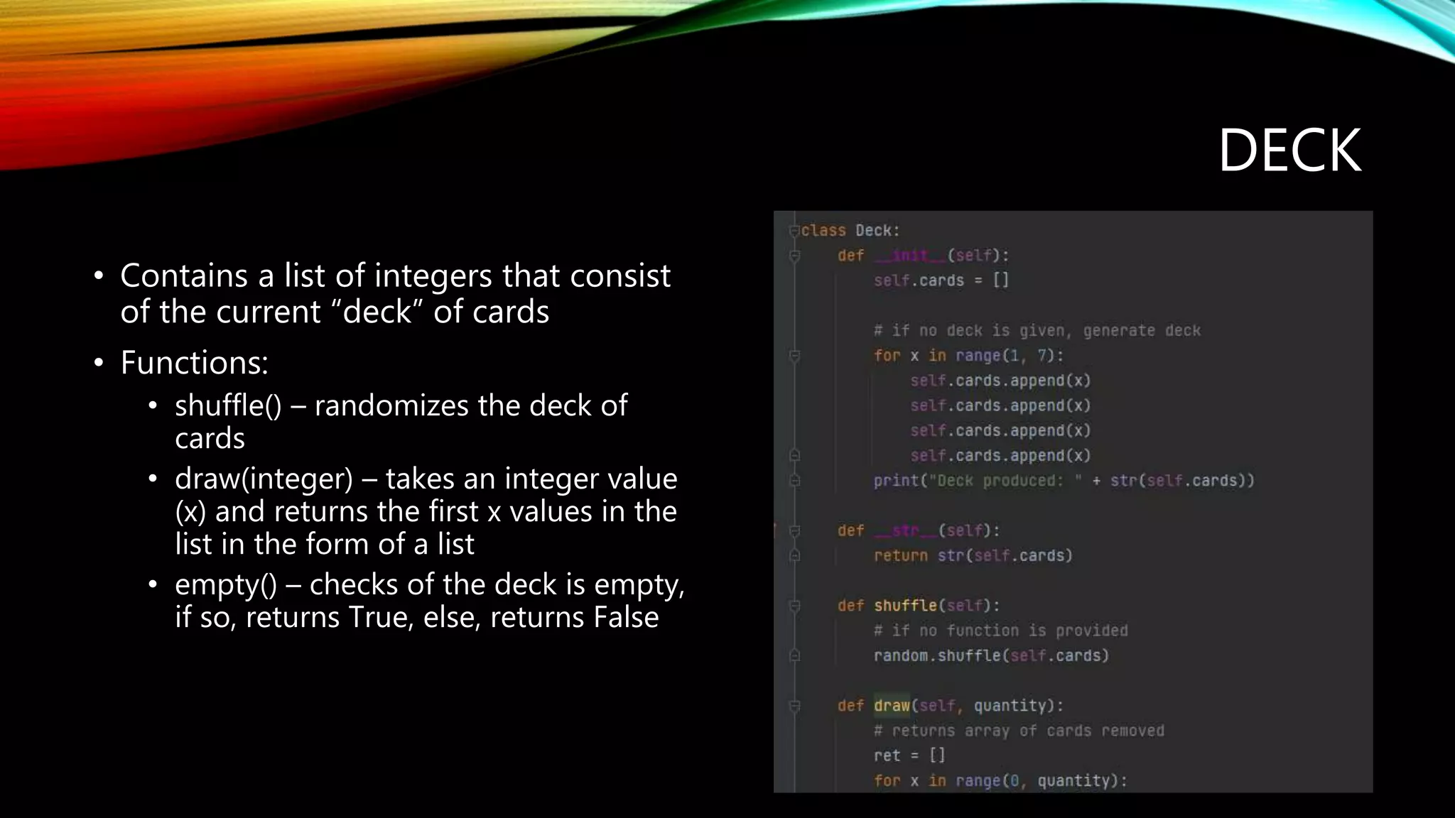 Molly Heston - Python Presentation | PPT