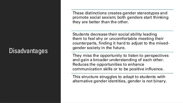 Single-sex schools | PDF | Education