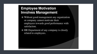 Employee Motivation ppt | PPT