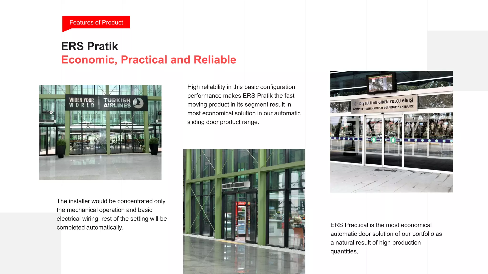 ERS SYSTEM AUTOMATIC SLIDING DOOR | PPT