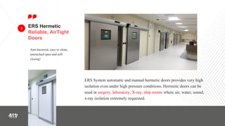 ERS SYSTEM AUTOMATIC SLIDING DOOR | PPT