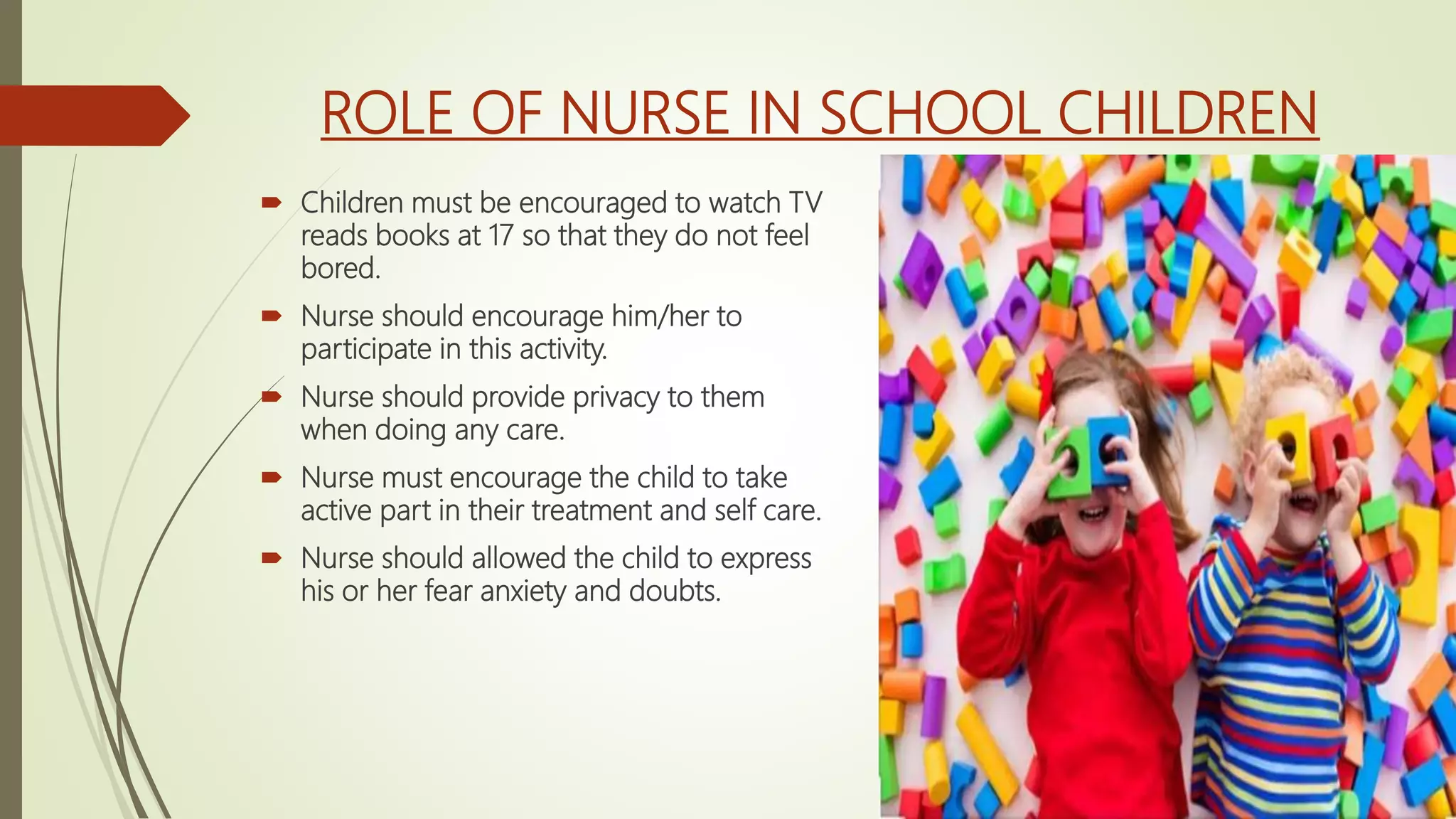 Role of Child Health Nurse in caring of Hospital Child | PPTX