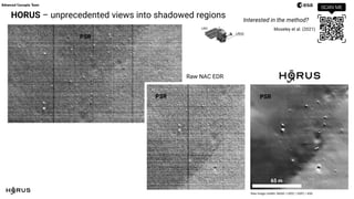 HORUS: Peering into Lunar Shadowed Regions with AI | PDF