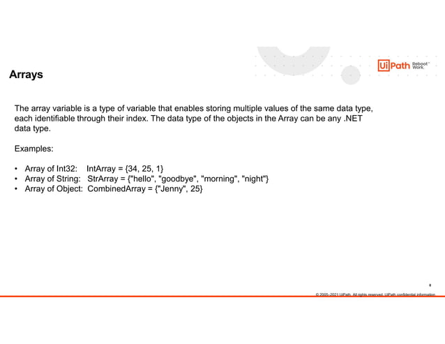 Net Classes And Objects Uipath Community Ppt