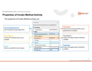 .Net Classes and Objects | UiPath Community | PPT