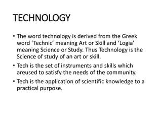 Educational technology concept objectives and scope ppt | PPTX | Education