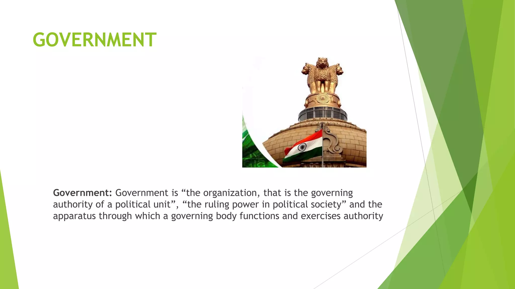 GOVERNMENT | PPT
