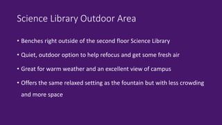 Best Study Spots on Campus | PPTX