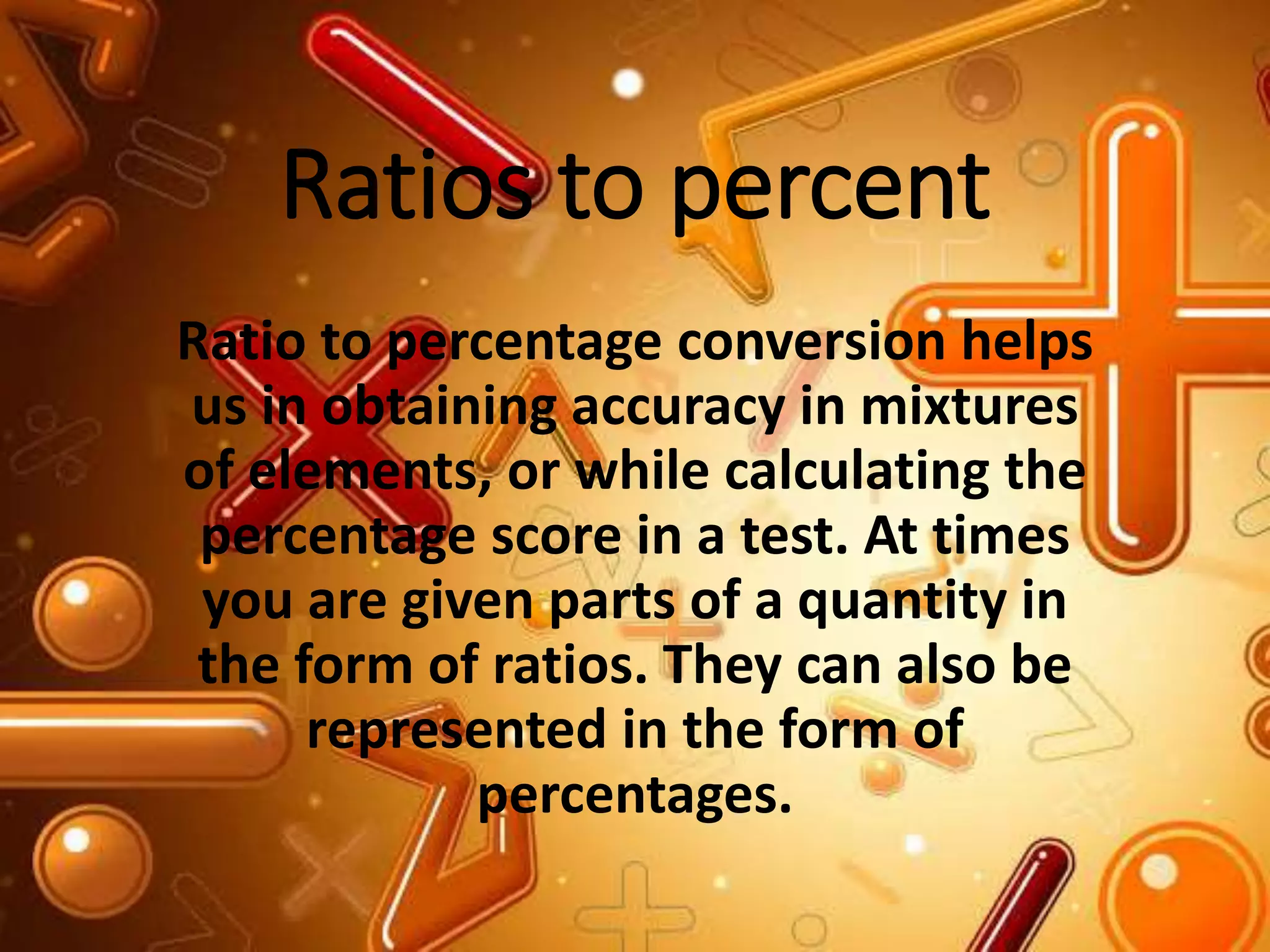 Comparing Quantities | PPTX