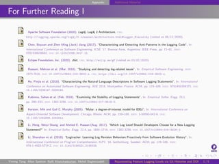 A Tool for Rejuvenating Feature Logging Levels via Git Histories and ...