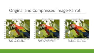 Image Compression using K-Means Clustering Method | PPTX