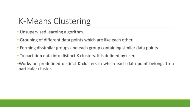 Image Compression using K-Means Clustering Method | PPTX