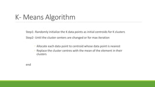 Image Compression using K-Means Clustering Method | PPT