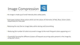 Image Compression using K-Means Clustering Method | PPT