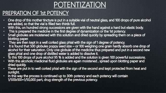 50 Millesimal Potency | PPTX