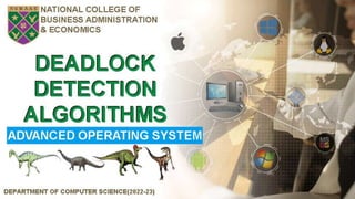 Deadlock Detection Algorithm | PPTX