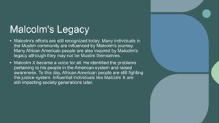 Who was Malcolm X? | PPTX