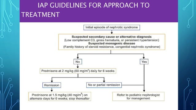 Nephrotic Syndrome IAP GUIDELINES | PPTX | Blood Disorders | Diseases ...