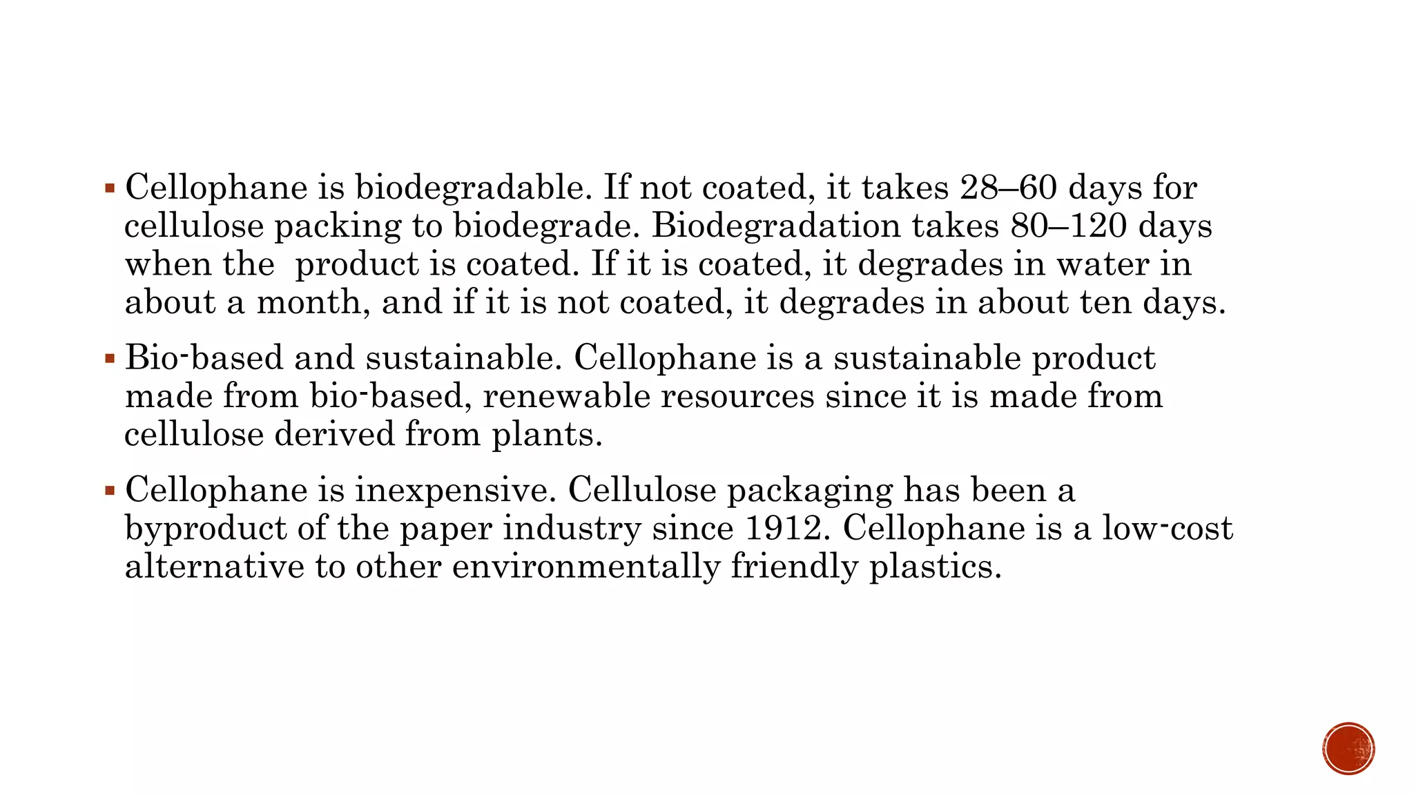 Cellophane | PPTX