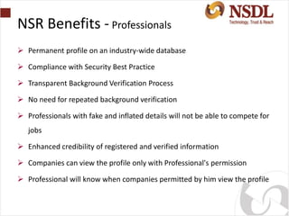 National Skills Registry | PPT