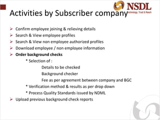 National Skills Registry | PPT