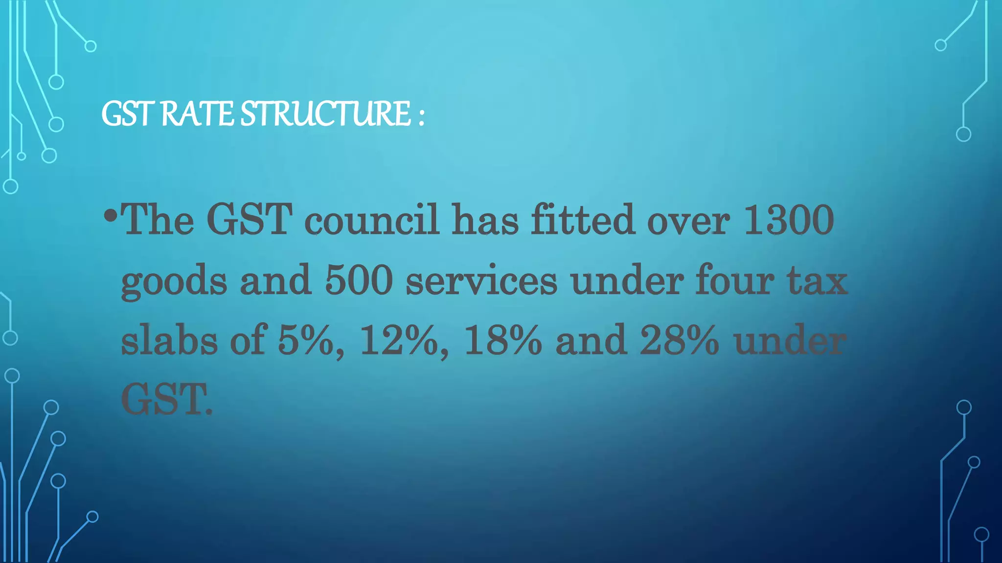 GST PRESENTATION | PPTX