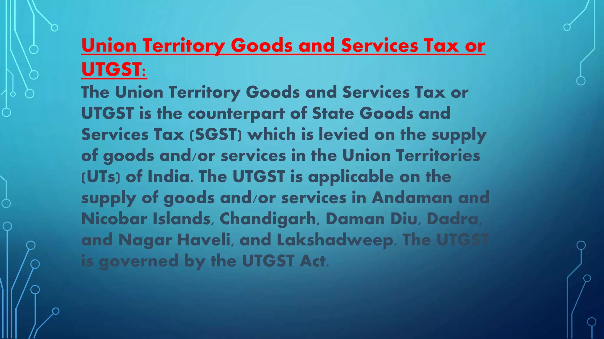 GST PRESENTATION | PPTX